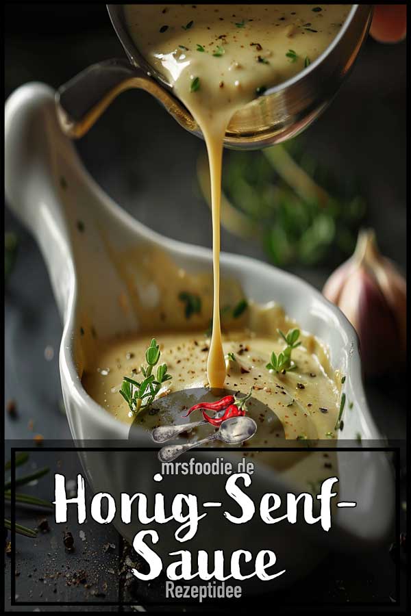 Honig-Senf-Soße - mrsfoodie.de