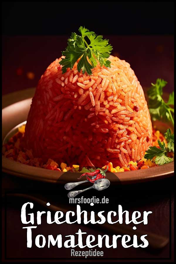 Griechischer Tomatenreis 🇬🇷 - mrsfoodie.de