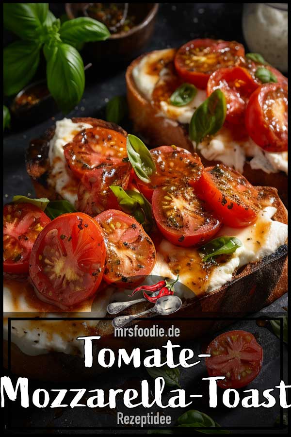 Der ultimative Tomate-Mozzarella-Toast: Ein Geschmackserlebnis für zu ...