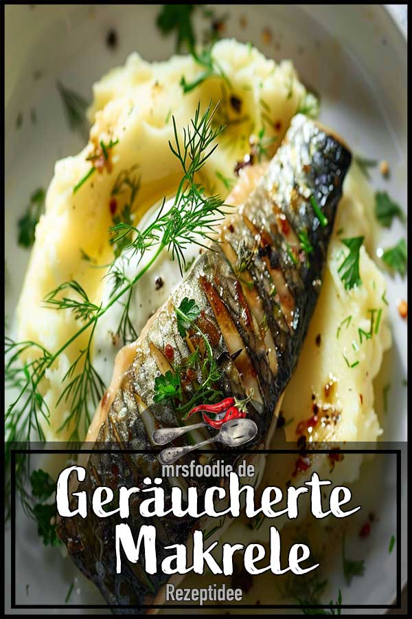 Geräucherte Makrele auf Kartoffelbett - Ein Rezept, das Eindruck ...
