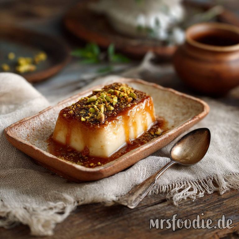 Mediterraner Karamellpudding - mrsfoodie.de